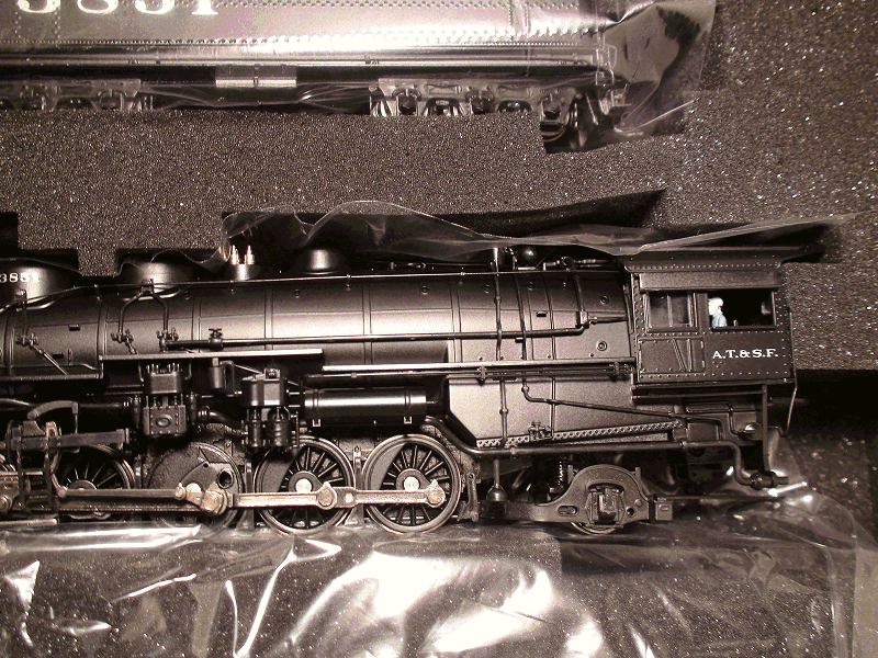 ATSF 3800 Class 2-10-2, 3851, Modernized Version DC/DCC SOUND